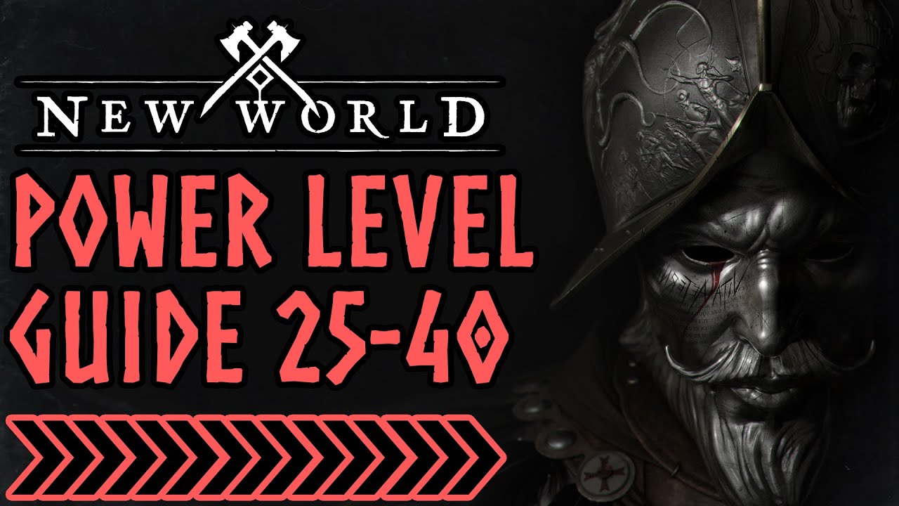 [UPDATED] New World Power Leveling Guide (Level 25-40 FAST!) - YouTube