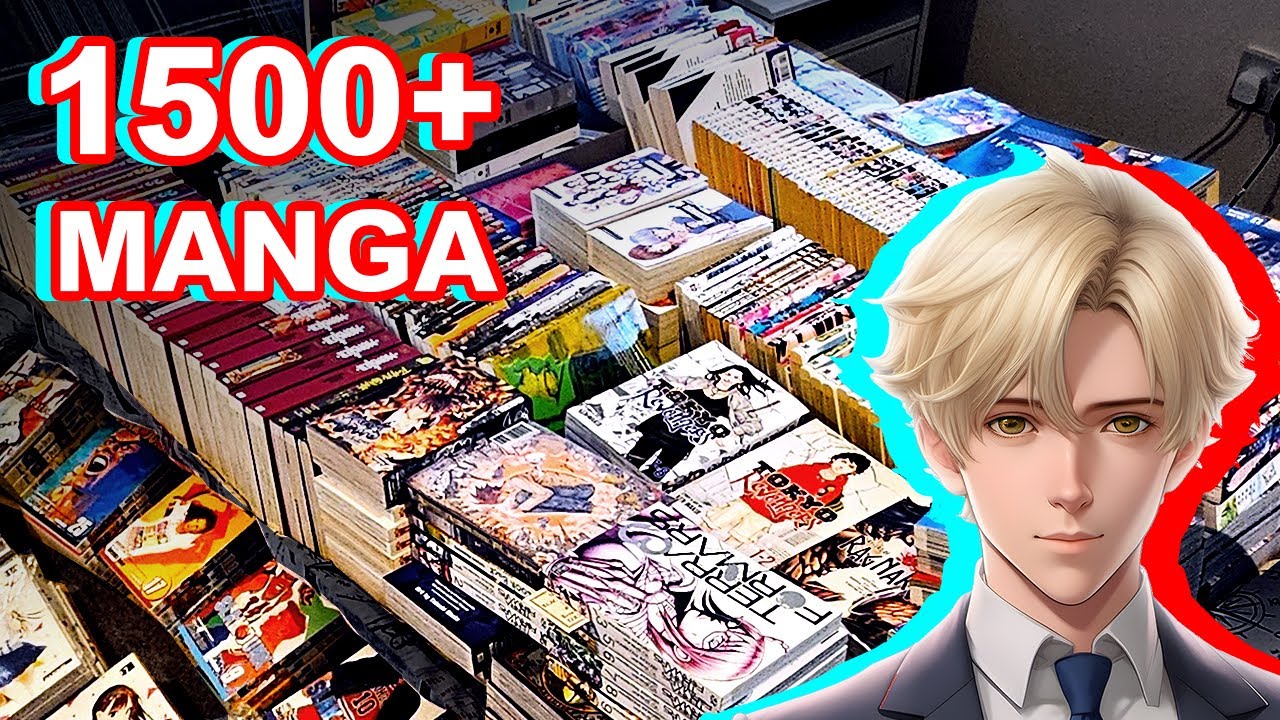 Huge MANGA Collection (Organising 1000+ Volumes) - YouTube