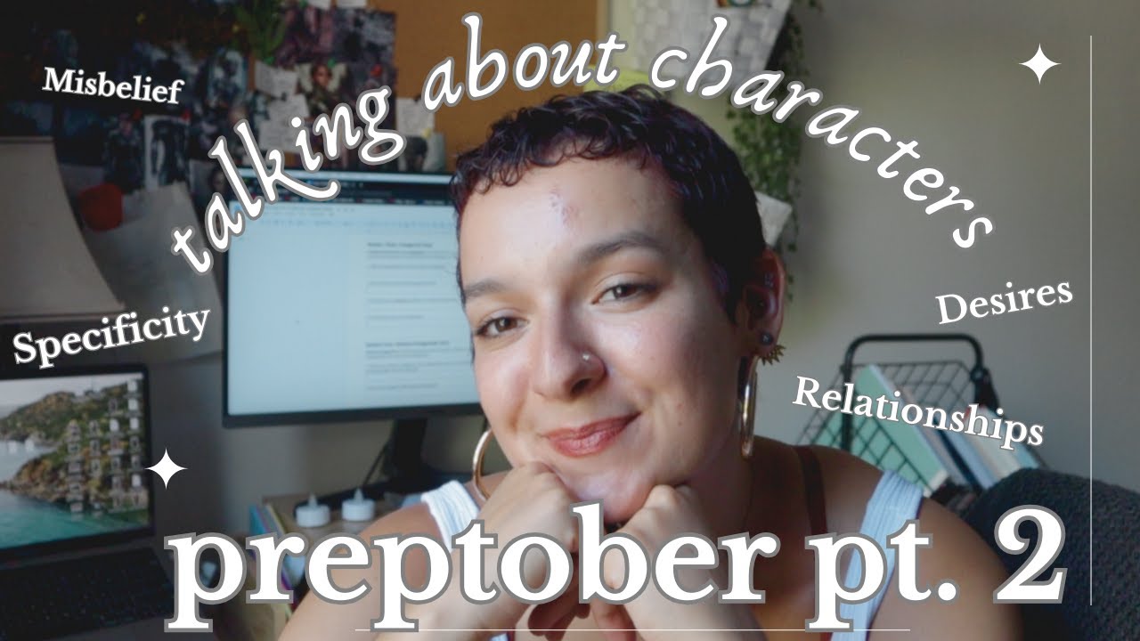 nanowrimo prep, character planning for #preptober - YouTube