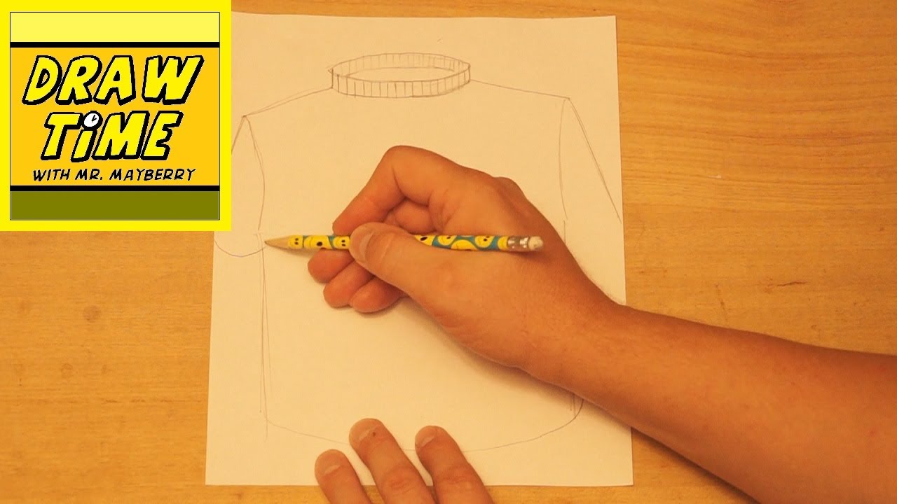 How to Draw a Souvenir T-Shirt - YouTube