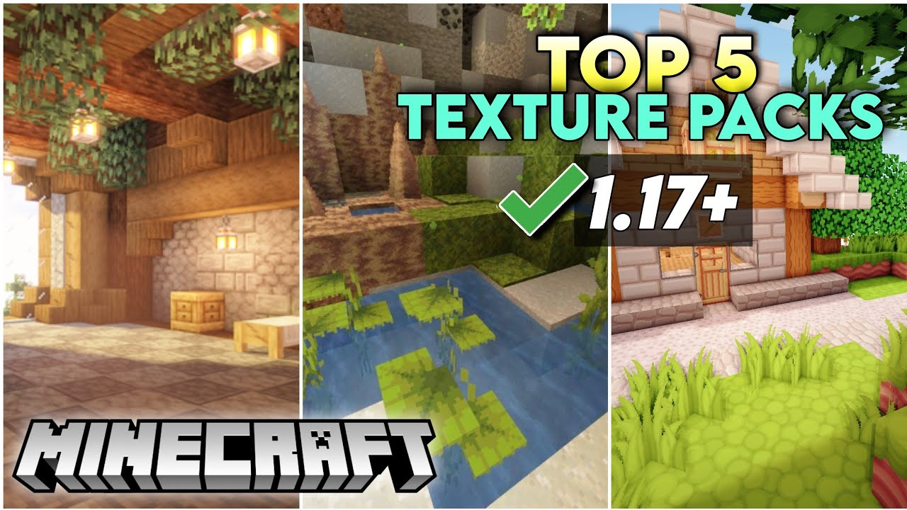 [1.17+] TOP 5 TEXTURE PACKS FOR LOW END PC - YouTube