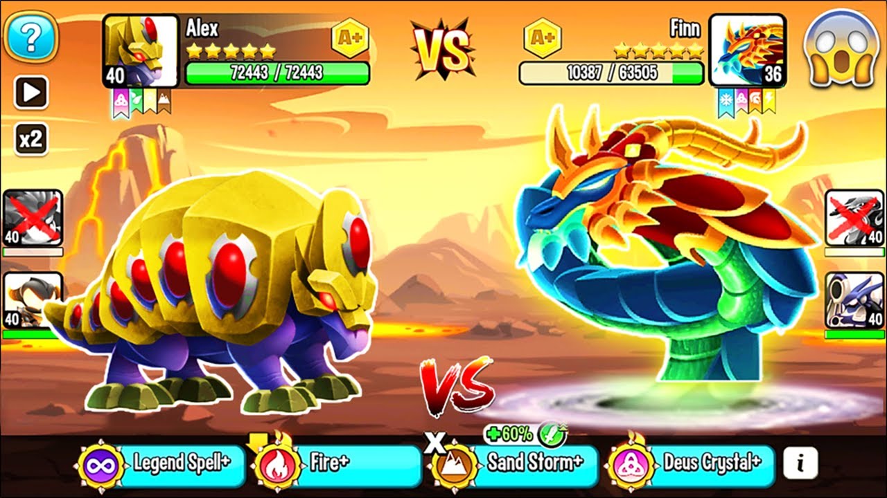 Dragon City: Boulder Dragon | NEW League Battle 400 [MAX LEVEL] 😱 - YouTube