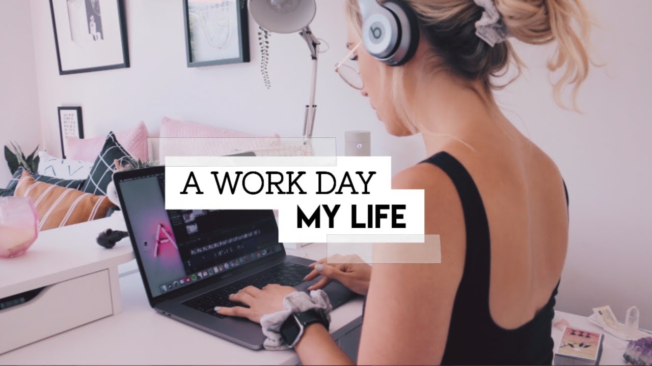 a WORK day in my life - YouTube