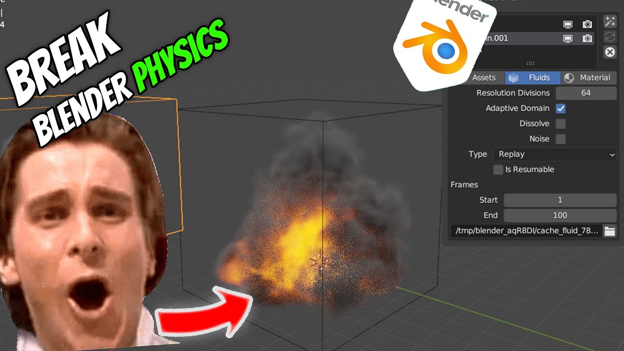 Breaking Blender Physics Simulations Limit Youtube