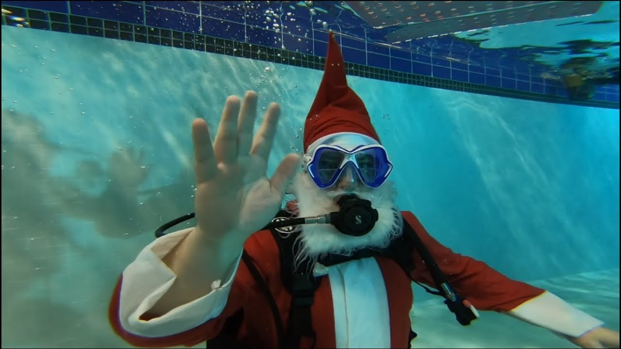 Europe Club Plongée Père Noël 2018 - YouTube