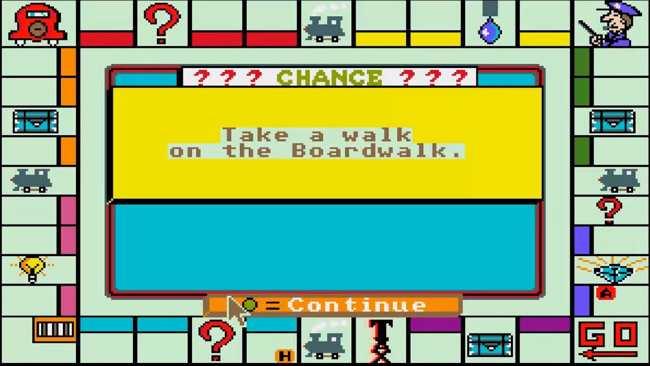 ATARI FALCON MONOPOLY MONO POLY By David Addison AMIGA GFA Basic ATARI ...