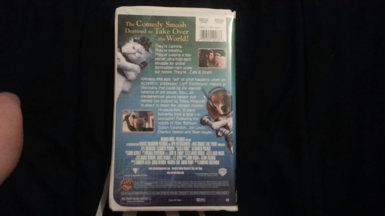 Cats & Dogs VHS Review - YouTube