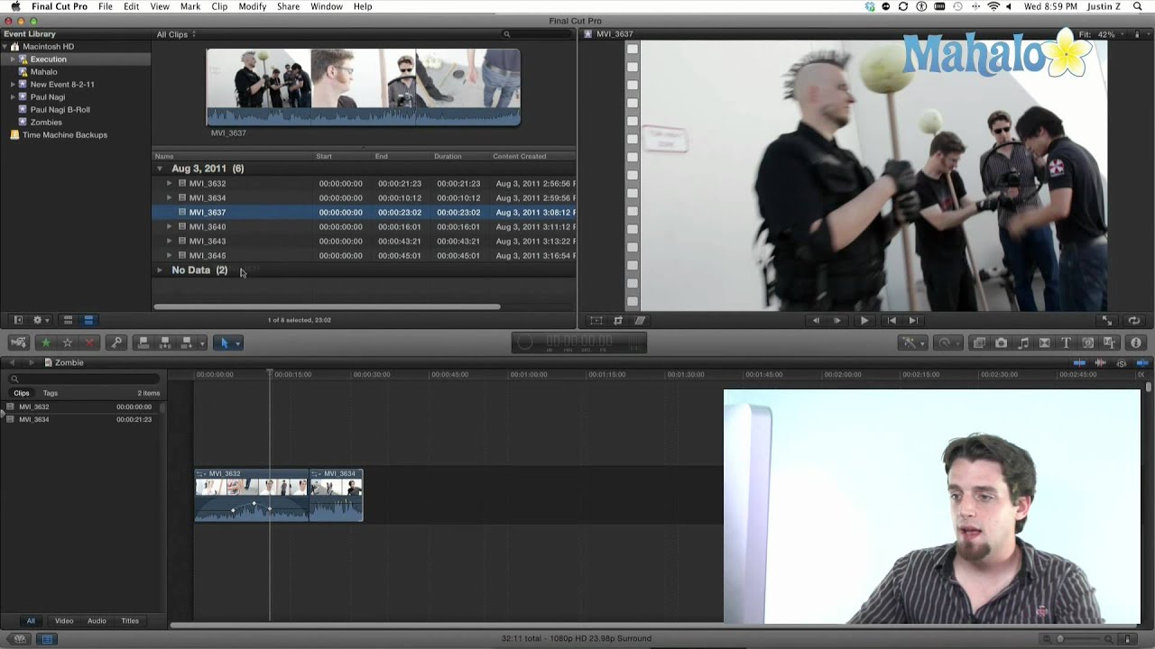 Timeline Basics - Final Cut Pro X - YouTube