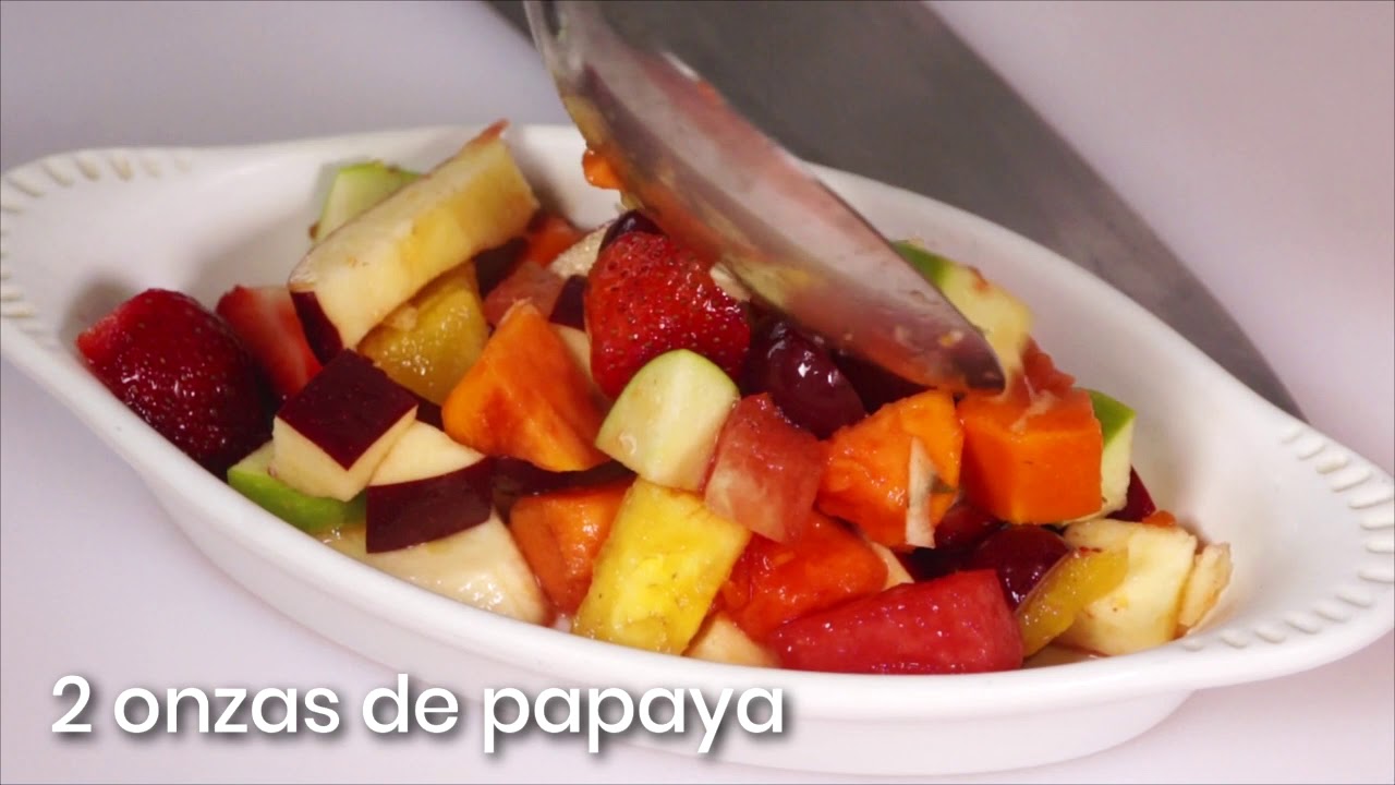 Así se prepara un delicioso antojito tropical - YouTube