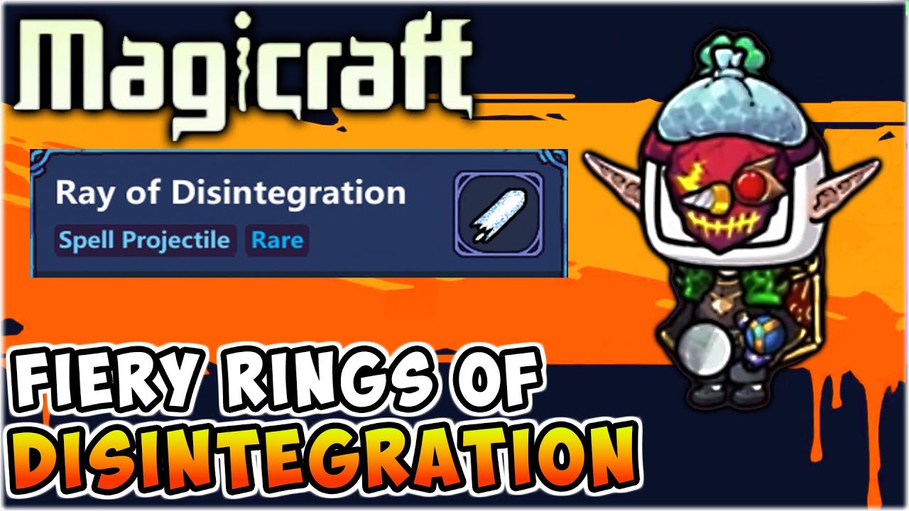 Trying to Break Ray Of Disintegration - Magicraft - YouTube