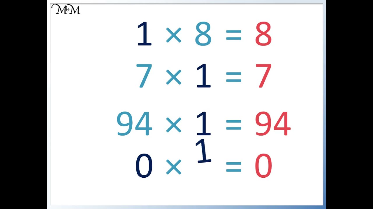 How To Multiply By 0 And 1 YouTube How To Multiply By 0 And 1 YouTube