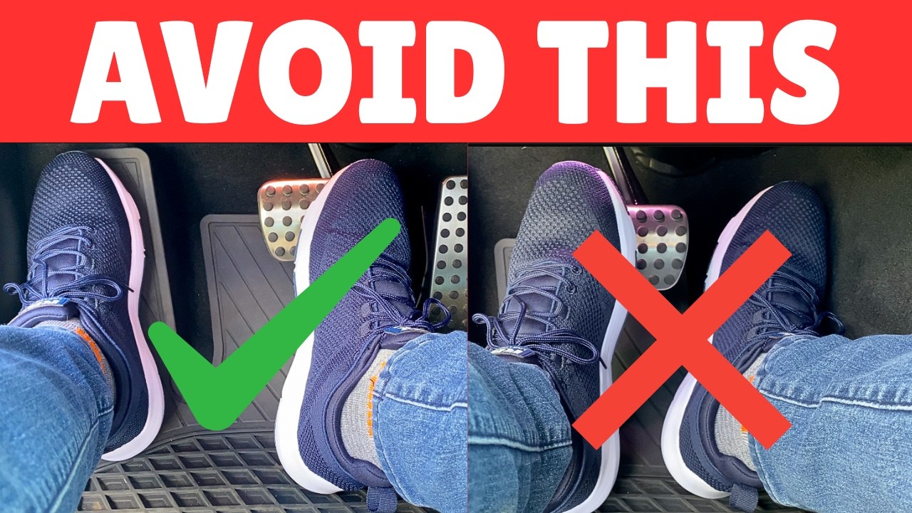 How to Use Gas and Brake Pedals: Beginner Driver Tutorial - YouTube