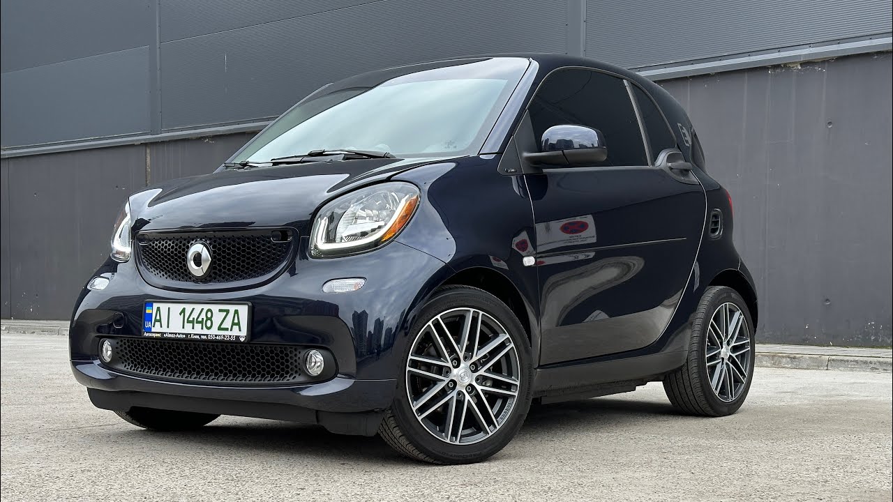 Smart Fortwo 453 EQ Prime 2018 10th anniversary sapphire blue - YouTube