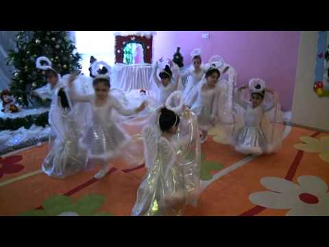 Albalı uşaq bağçası: Yeni il şənliyi Mələklər rəqsi
