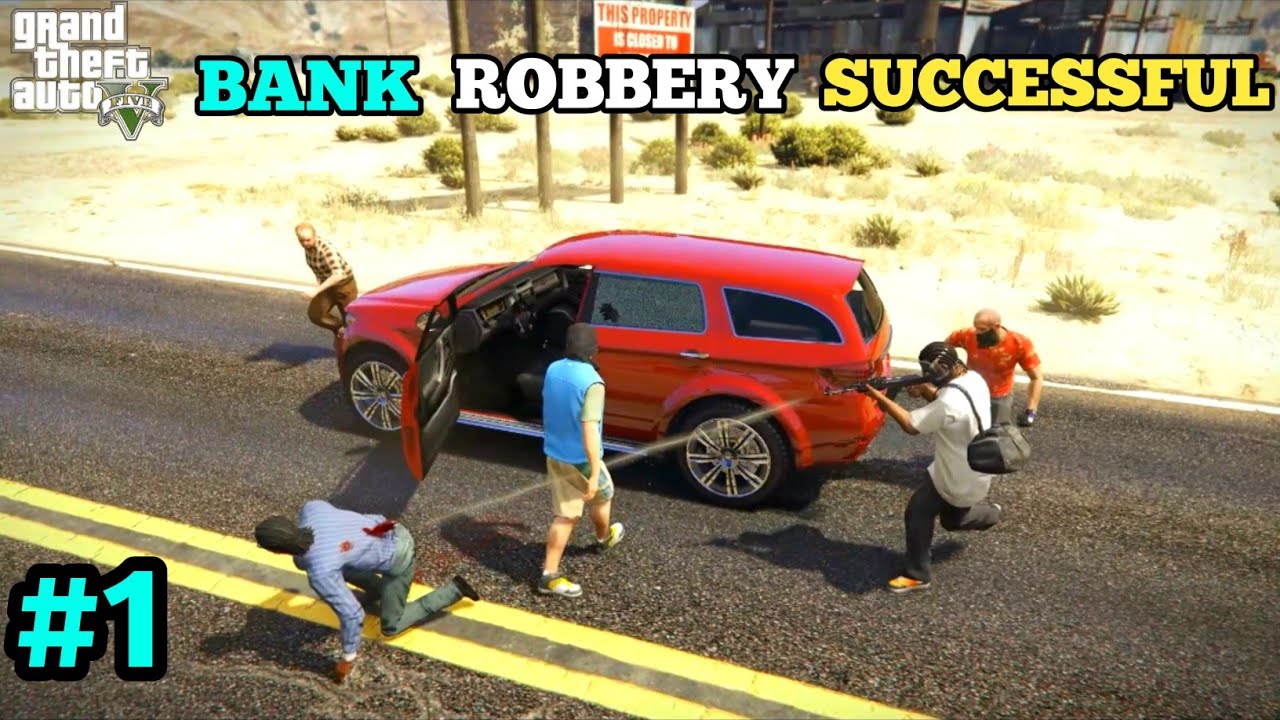 GTA V Bank Robbery Meeting /Gta v mission episode 1 #gtav #gta5 - YouTube