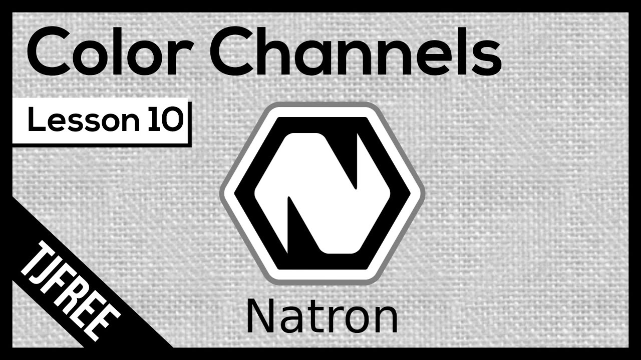 Natron Lesson 10 - RGBA, Color Channels, and Transparency - YouTube