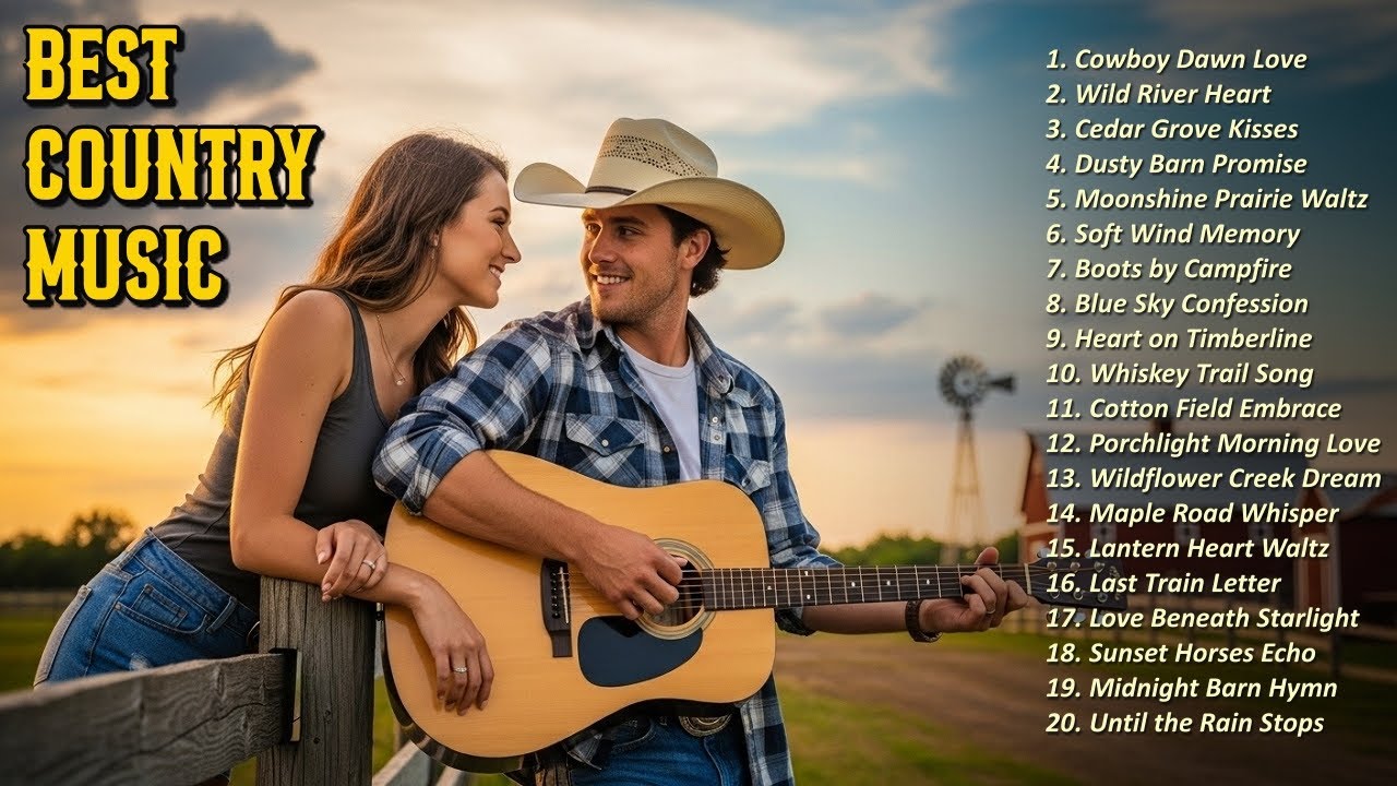 Classic Country Love Ballads | Soft Acoustic Duets for Peaceful ...