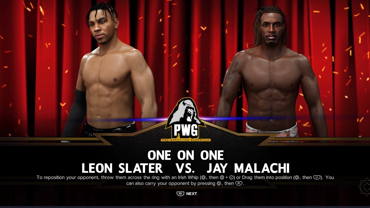 Leon Slater vs. Jay Malachi - MATCH OF THE YEAR - WWE 2K24 - YouTube