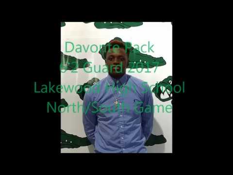Davonte Pack North/South All Star Nomination Video - YouTube
