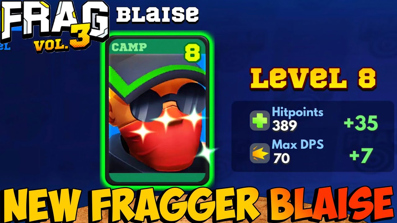 FRAG Pro Shooter - New Fragger Blaise Unlock😎🔥Gameplay Walkthrough🔥(iOS ...