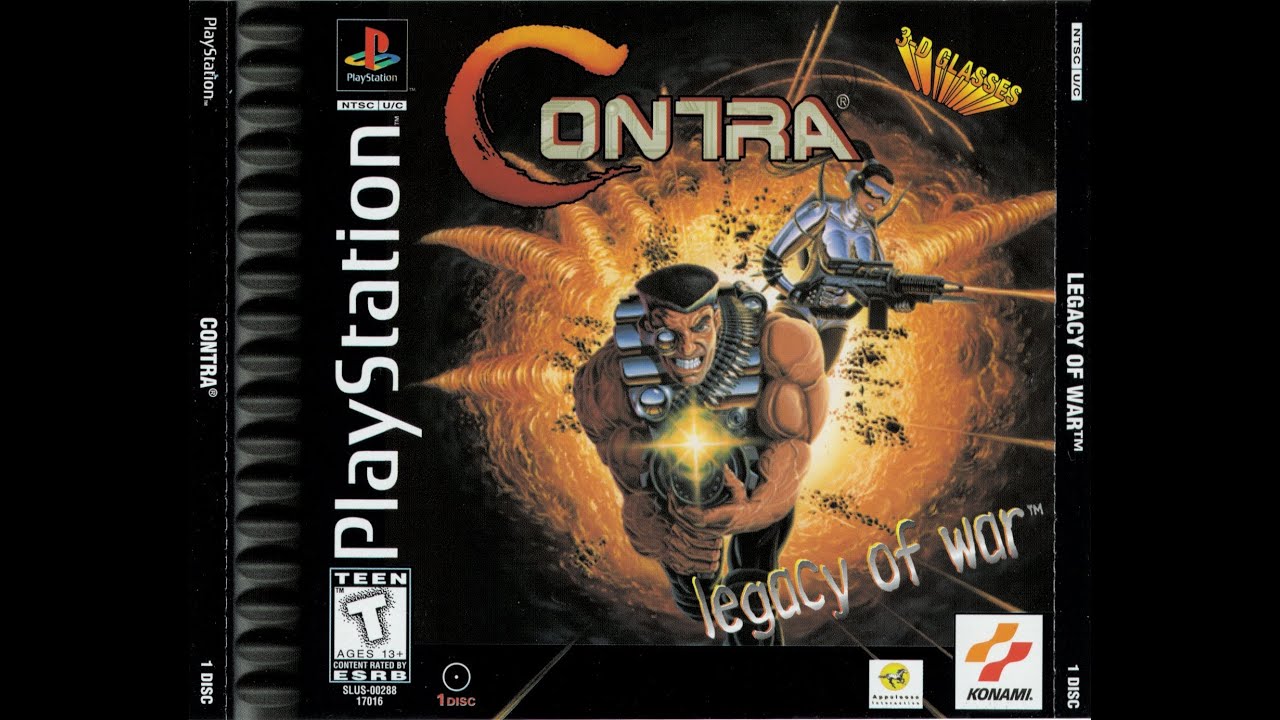 Contra: Legacy of War / PS1 / DUCKSTATION EMU / PSX - YouTube
