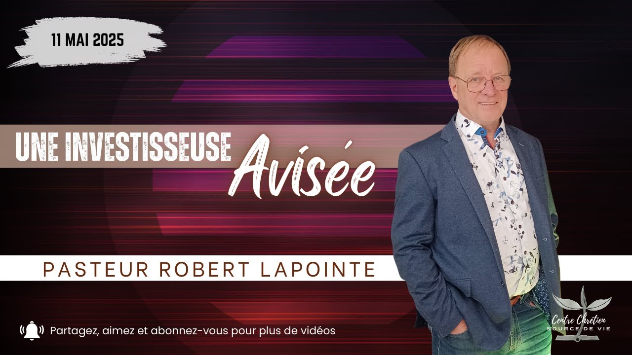 UNE INVESTISSEUSE AVISÉE | Robert Lapointe - YouTube