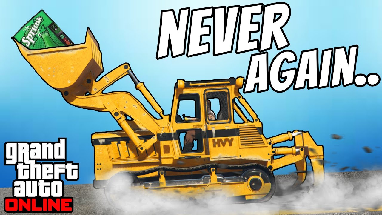 Can you Take a DOZER across the map in GTA Online without Dying? - YouTube