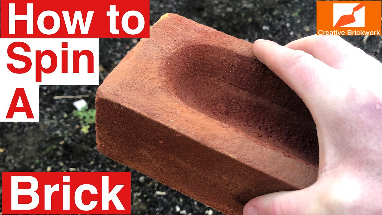 HOW TO SPIN A BRICK. BRICKLAYING TIPS AND TRICKS - YouTube