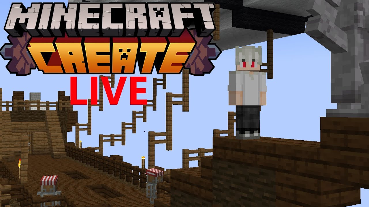 LIVE - Create Mod Skyblock! | Create Live 5 Modpack | 1.20.1 Forge ...