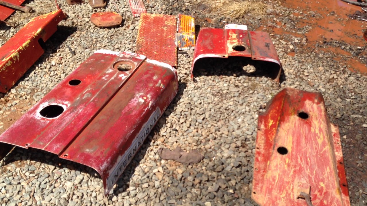Restoring old Bulldozer. International T 340 Drott - YouTube