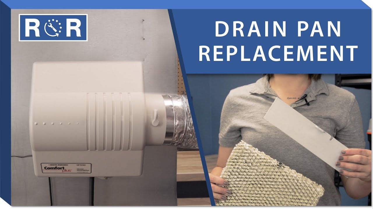Humidifier Drip Tray: Repair and Replace (White Rodgers HFT2100) - YouTube