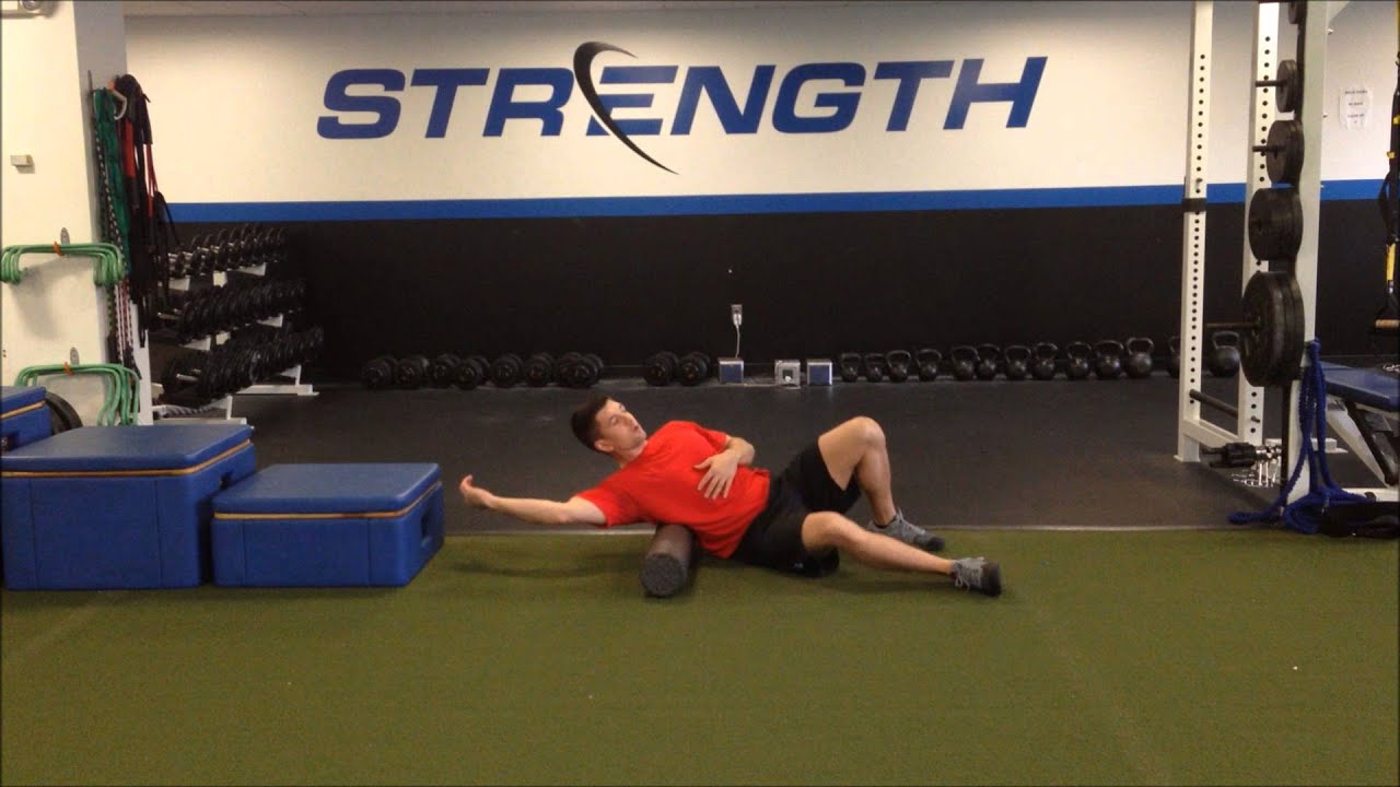 FOAM ROLL RIB ROLL - YouTube