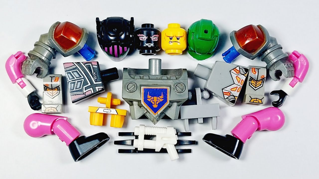 LEGO NEXO KNIGHTS WITH LEGO KAMEN RIDER PINK | LEGO BUILD - YouTube