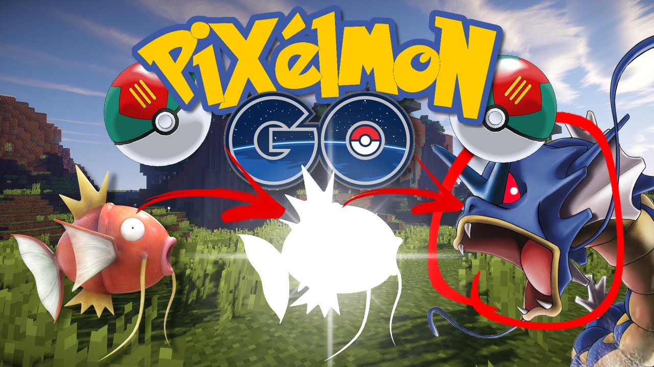 EVOLVING MAGIKARP INTO GYARADOS! - Pixelmon GO #2 (Pokemon GO Mod ...