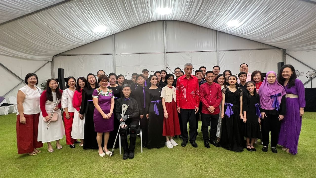 NDP Reception 2023 Performance - TPS Ensemble | President Mdm Halimah ...