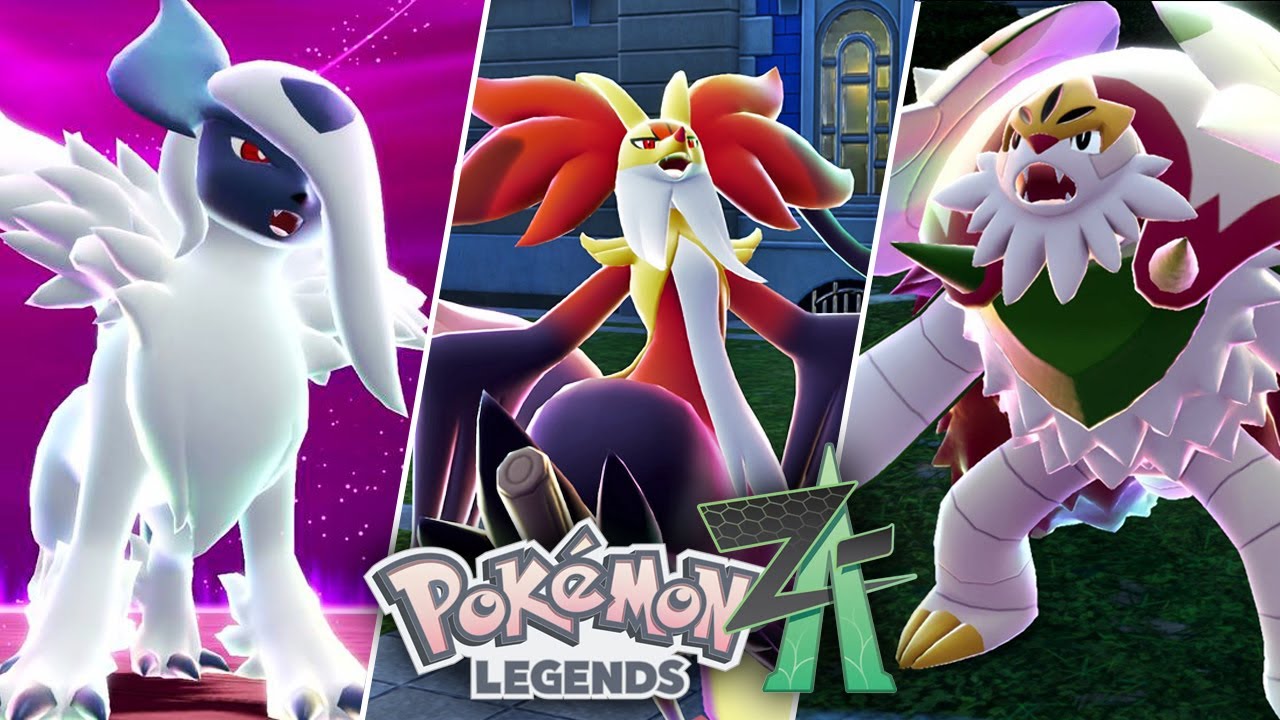 ALL MEGA EVOLUTIONS POKEMON LEGENDS: Z-A REVEALED - YouTube