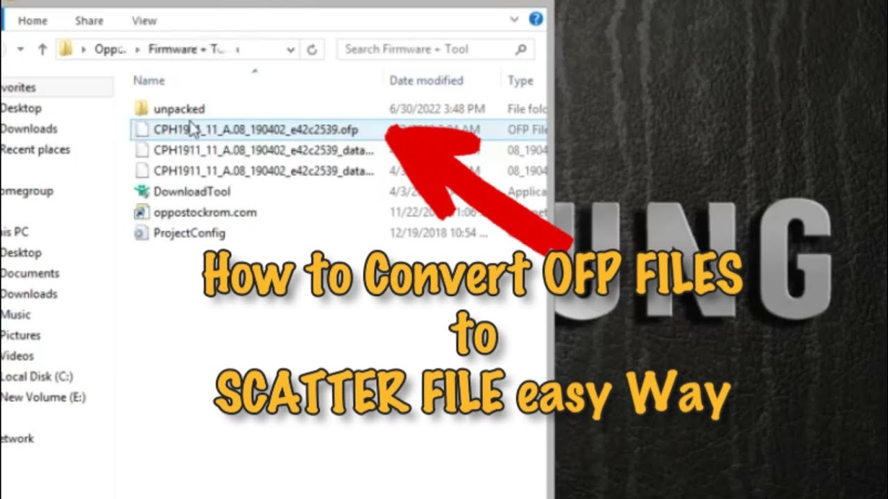 OPPO F11 CPH1911 FIX DEAD BOOT / AUTO RECOVERY MODE / CONVERT OFP FILE ...