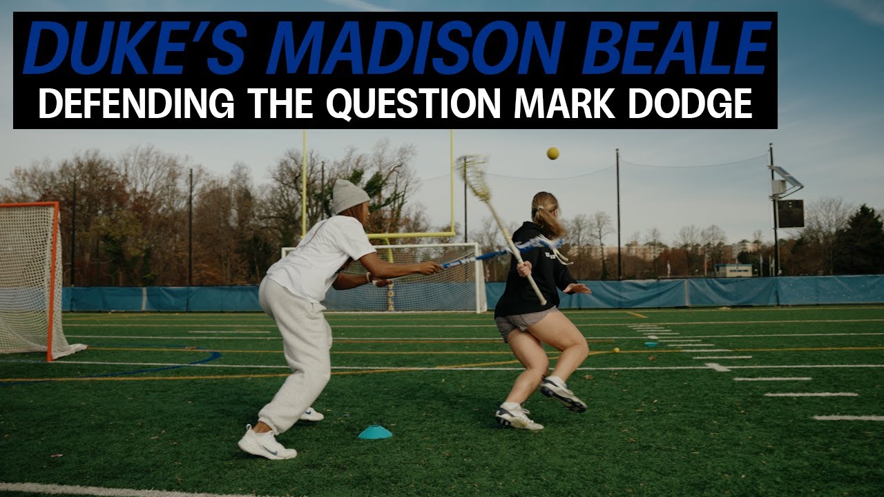 FCL Athlete Drill: Duke defender Madison Beale Defending the Question ...