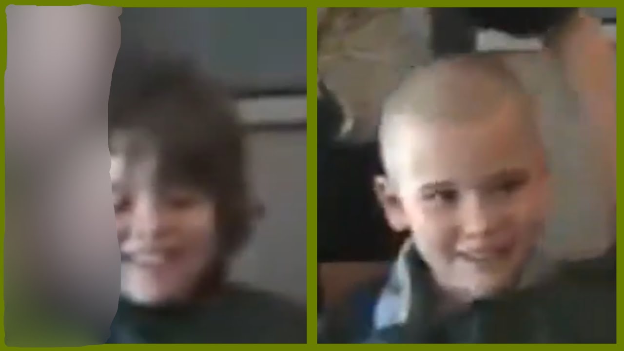 A Cute & Brave Boy Jack Get's Her Headshave For Charity - YouTube