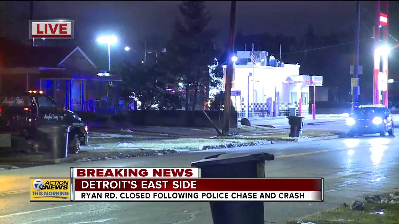 2 suspects hospitalized after police chase results in rollover crash in ...