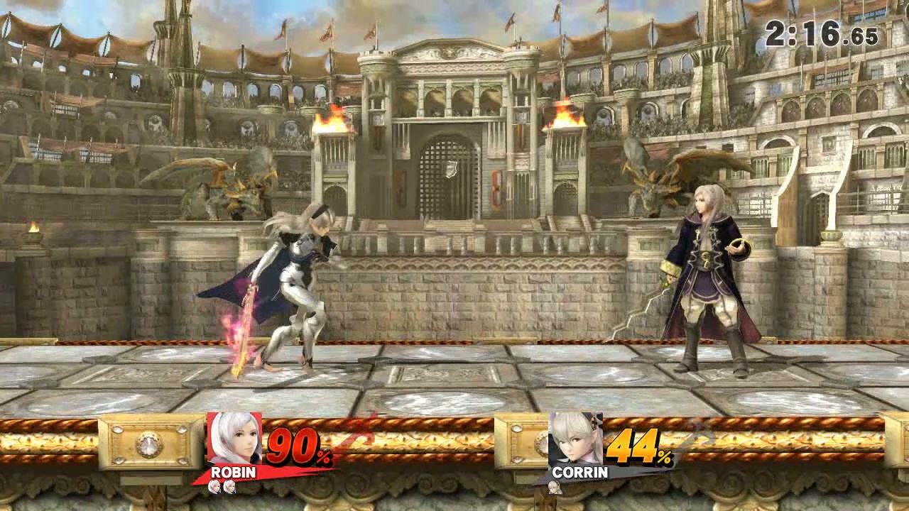 SSB4 - Female Robin VS Female Corrin - YouTube