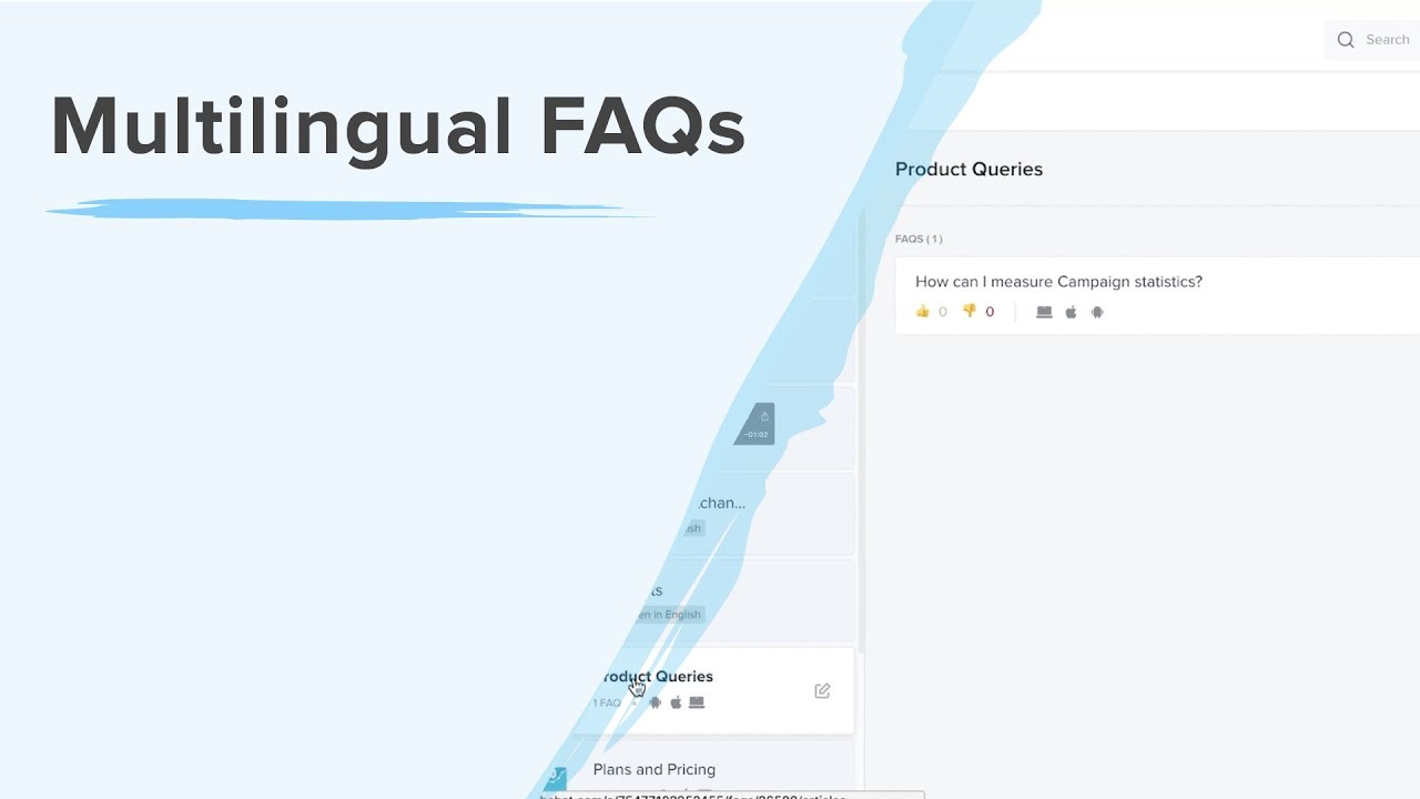 Create multilingual FAQs - YouTube