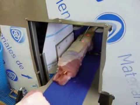 Fleischbindemaschine/Meat tying machine FRT-Automatik - YouTube