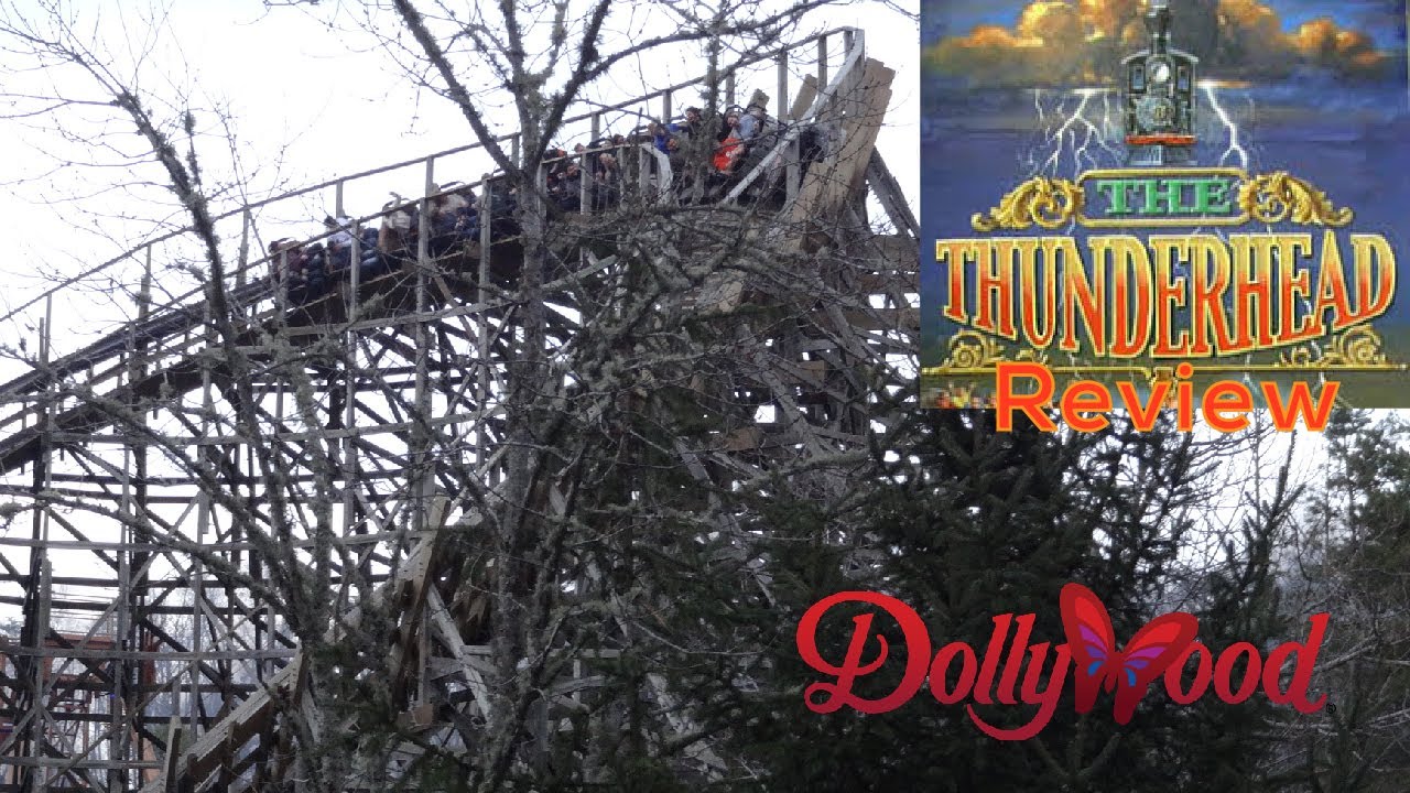 Thunderhead (Dollywood) Review - GCI Wooden Roller Coaster - YouTube