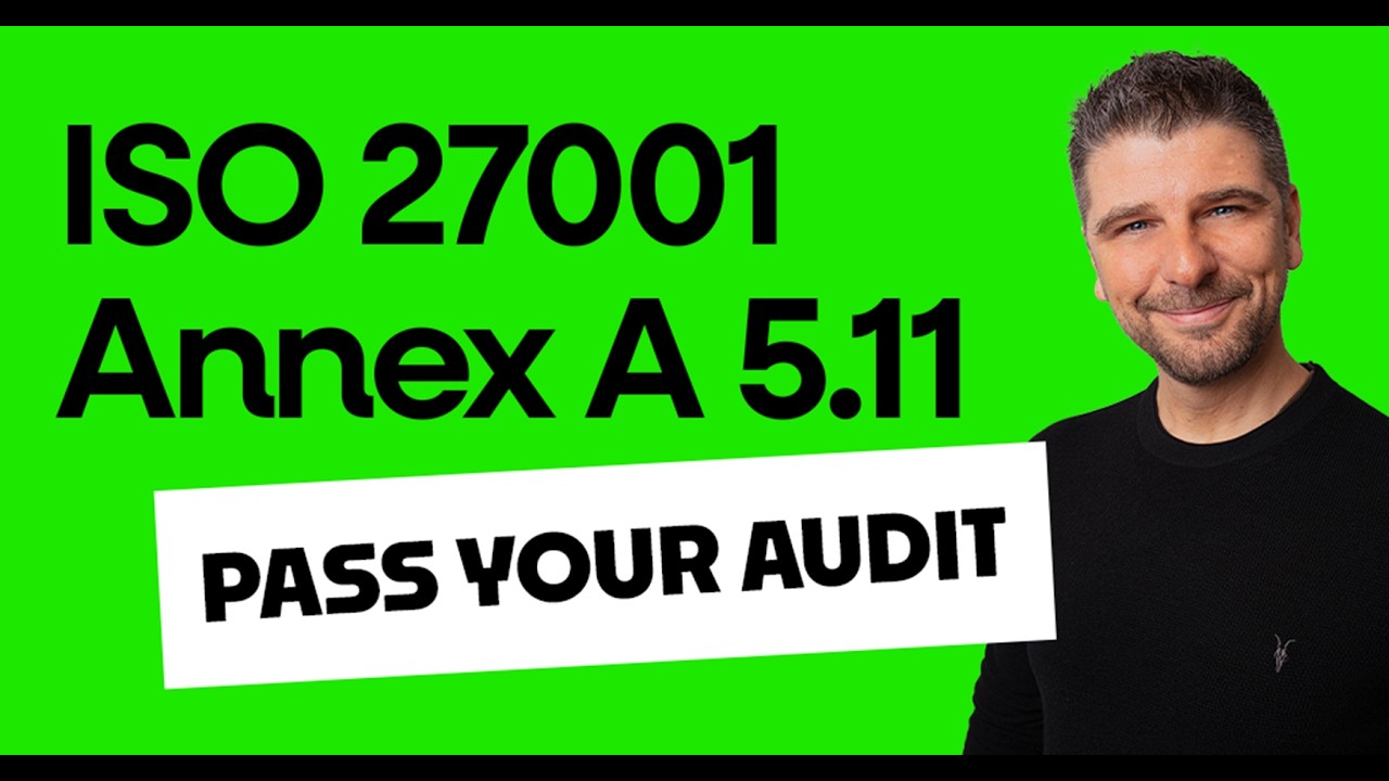 ISO 27001 Annex A 5.11: Return Of Assets Implementation Guide - YouTube