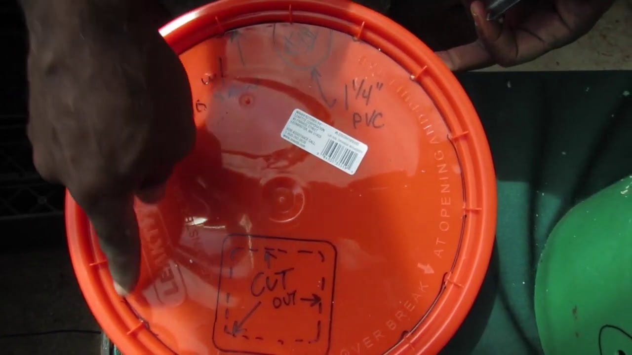 Earth/Grow Bucket Construction for gardeners - YouTube