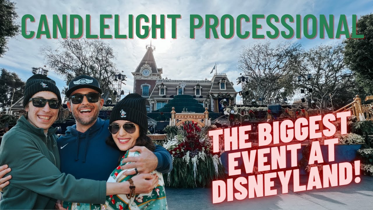 Disneyland's BEST TRADITION OF THE YEAR | Candlelight Christmas ...