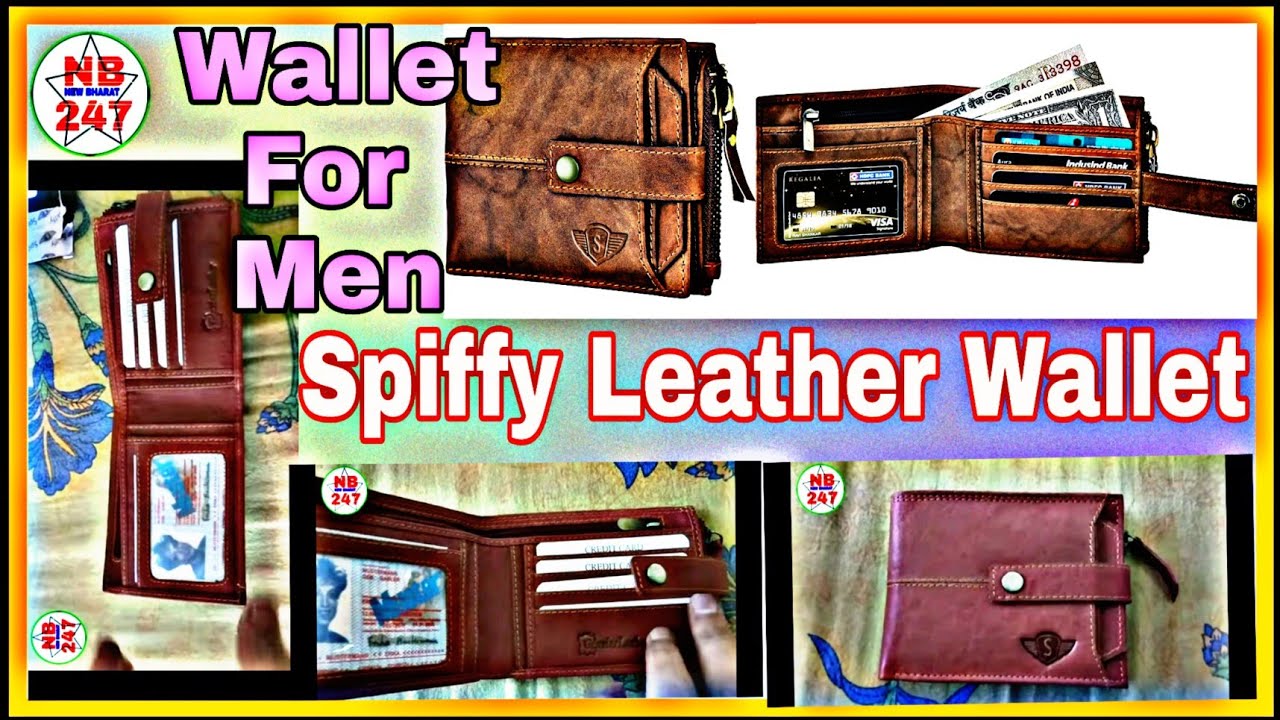 Spiffy Wallet Review | Wallet for Man | Wallet Konsa Le | Leather ...