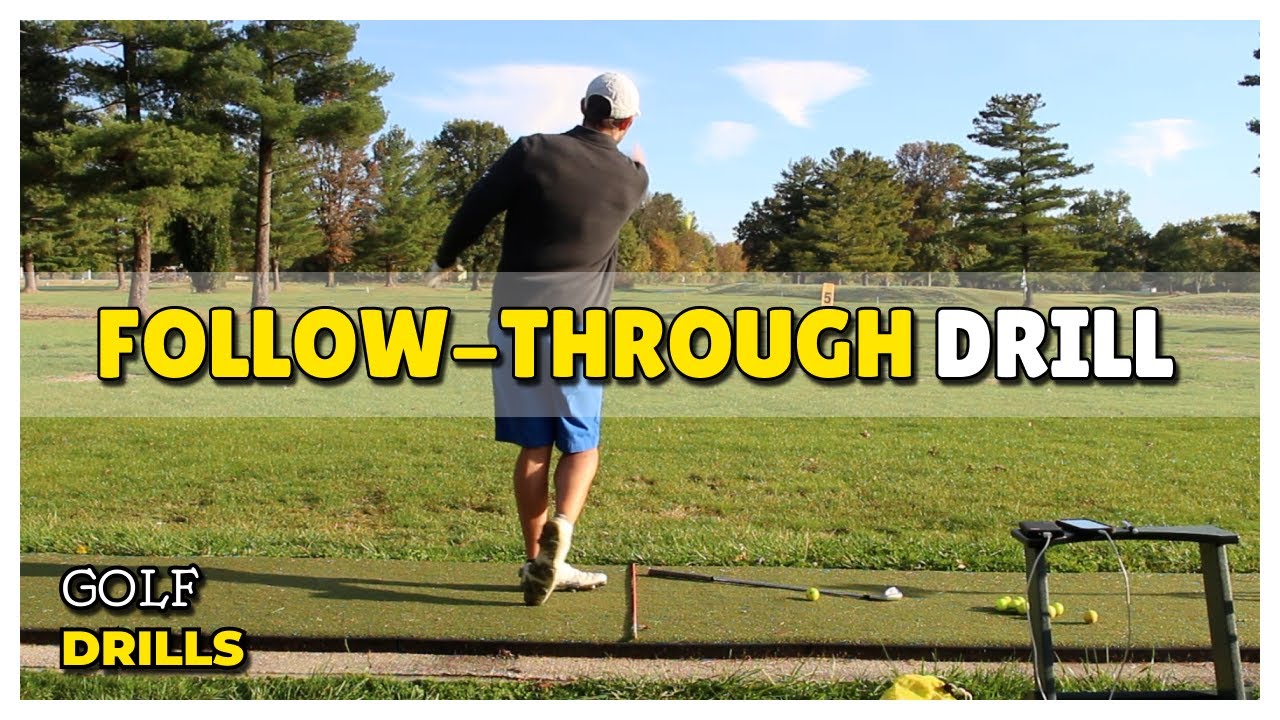 Golf follow-through drill: learn how to shift your weight! - YouTube