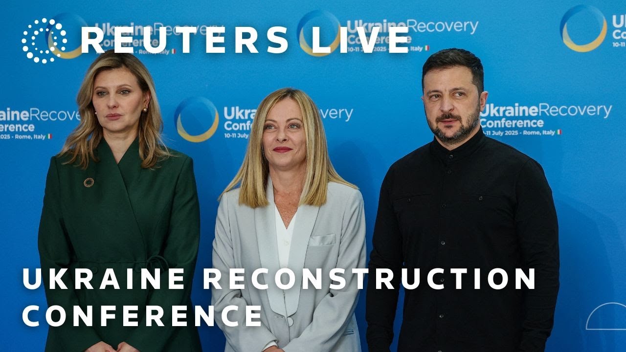 LIVE: Ukraine reconstruction conference - YouTube
